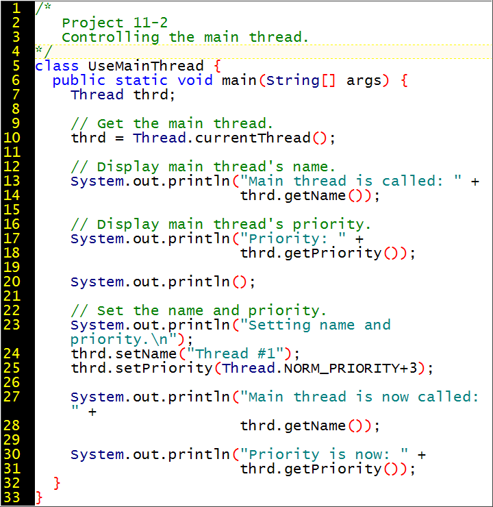 Thread Examples